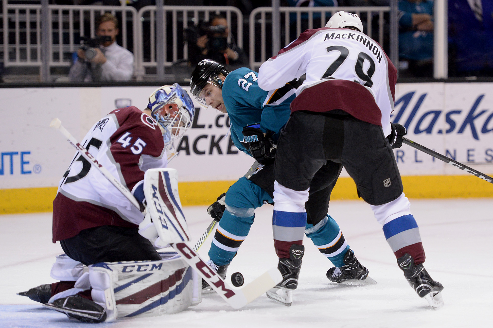 Sharks survive Avs, hold slim edge on playoff home ice – SFBay