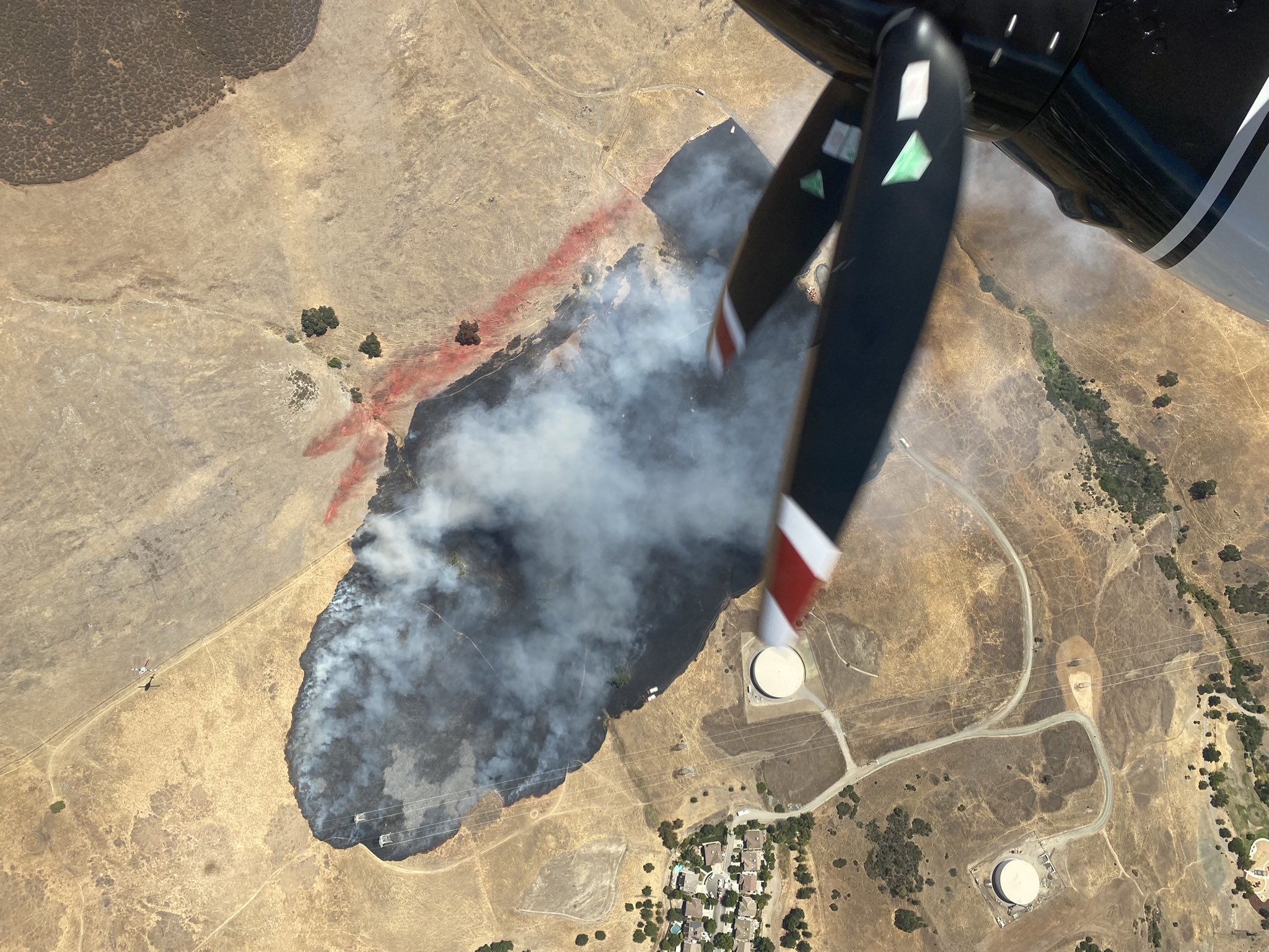 Crews stop forward progress on Silicon Fire – SFBay